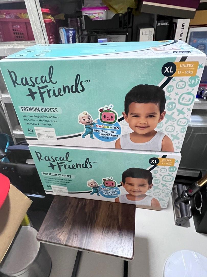Rascal + Friends Cocomelon Tape Diapers - XL, Babies & Kids, Bathing ...