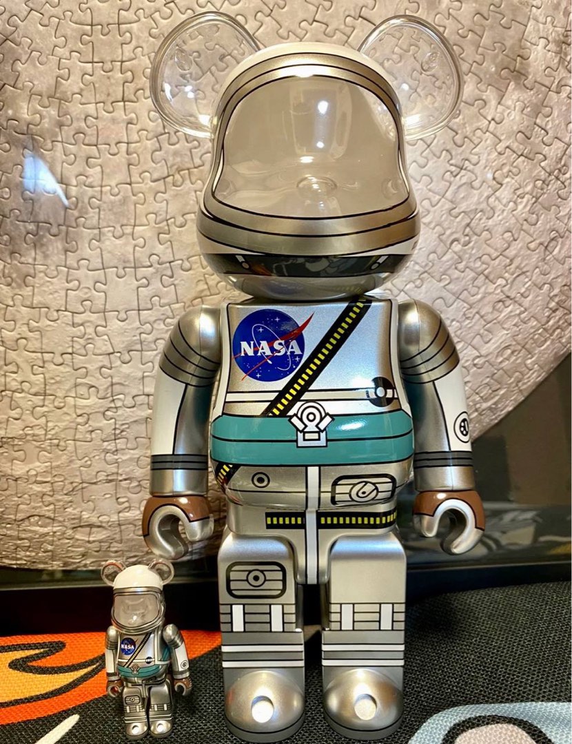 [Ready Stock]Bearbrick Project Mercury Astronaut 100% + 400% Set ...