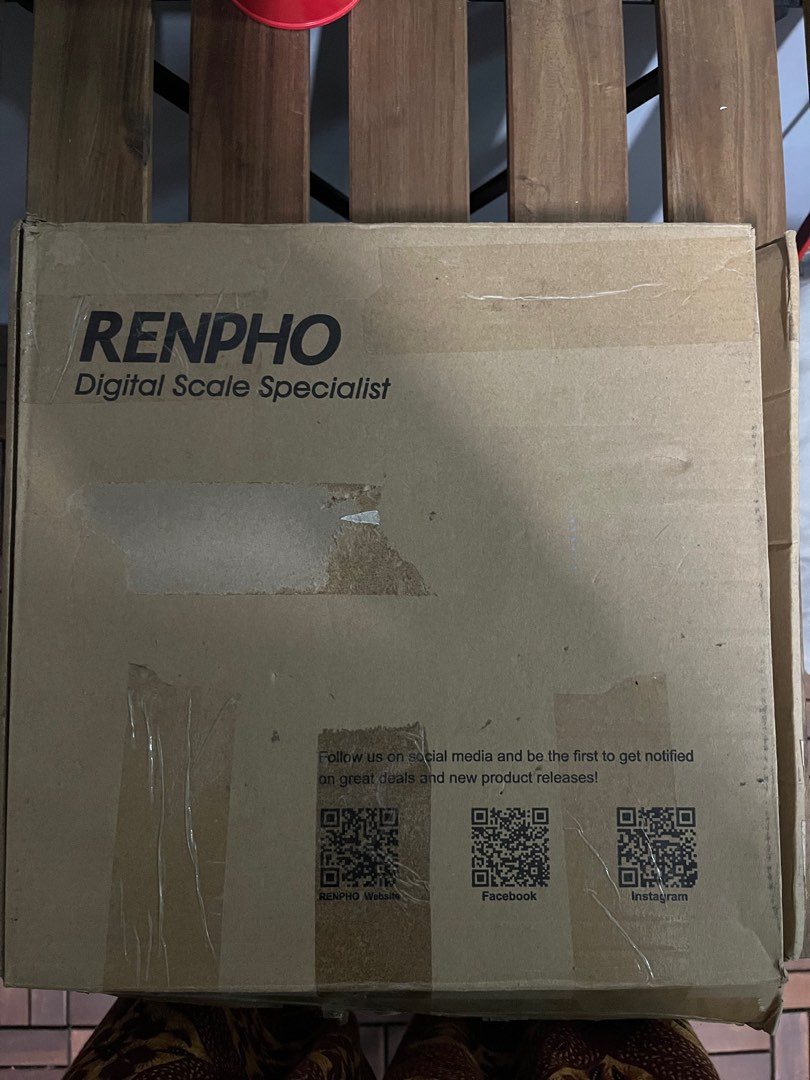 Renpho smart scale, Health & Nutrition, Health Monitors & Weighing ...