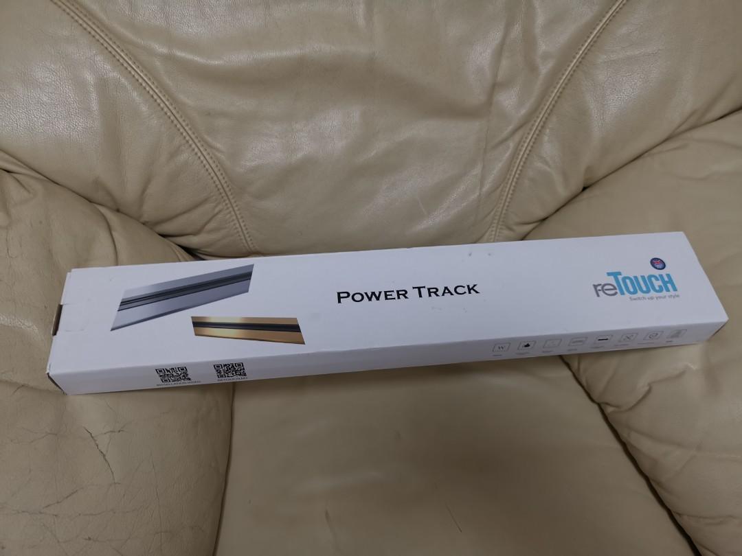 ReTouch power track 600mm Black, TV & Home Appliances, Electrical ...