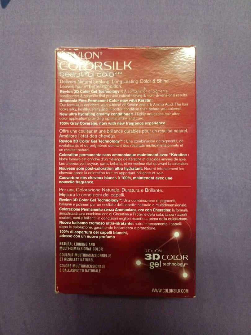 Revlon Colorsilk Hair Colour - 31 Dark Auburn, Beauty & Personal Care ...