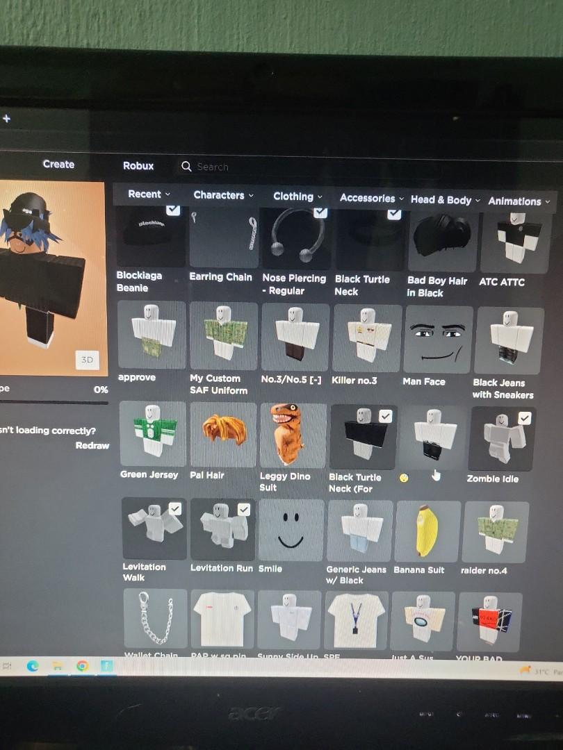 Roblox acc, Video Gaming, Video Games, Others on Carousell