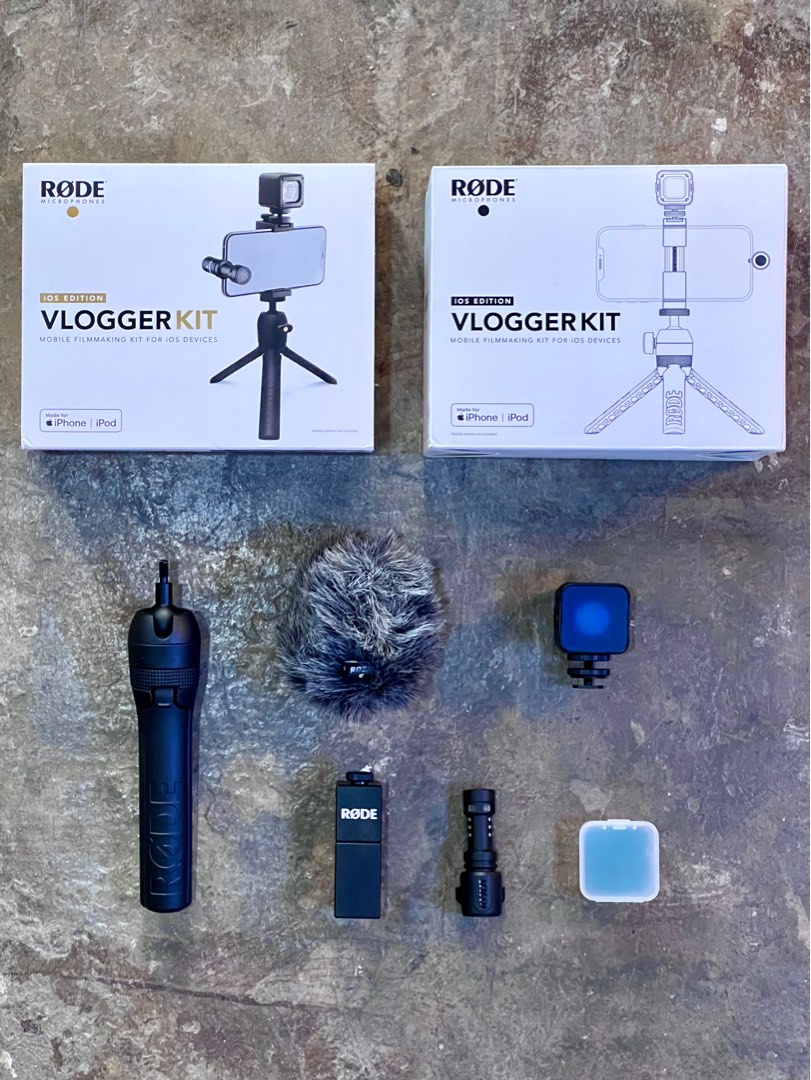 Rode Vlogger Kit for IOS, Photography, Video Cameras on Carousell
