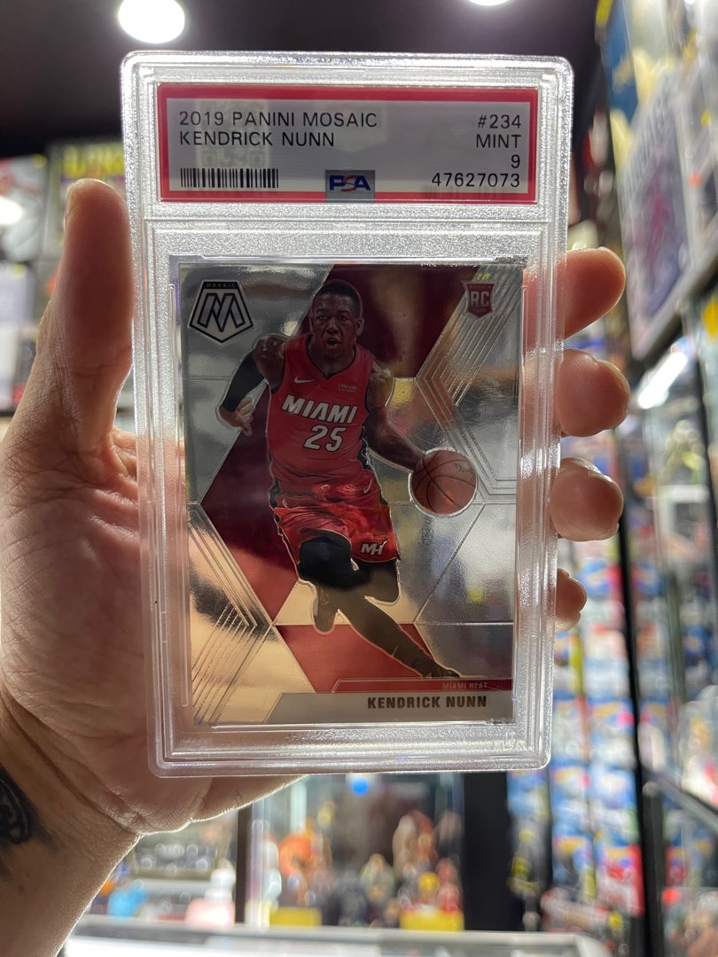 Rookie Card Graded Kendrick Nunn, Hobbies & Toys, Toys & Games on Carousell