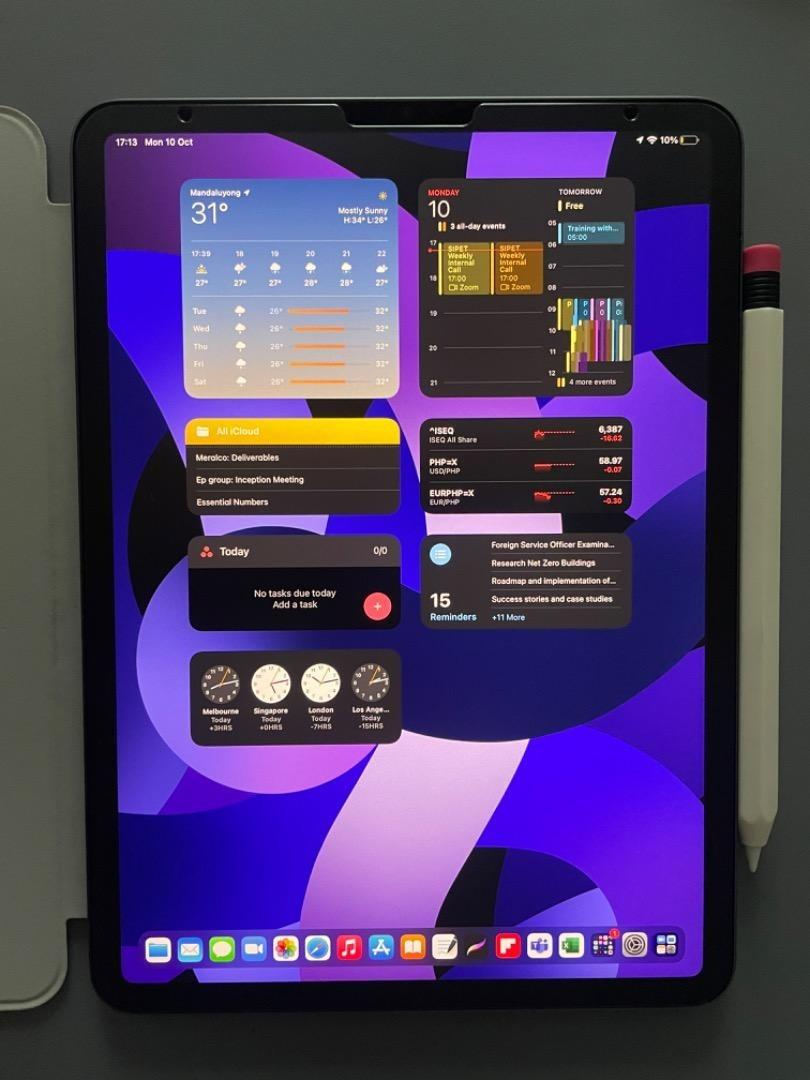 Rush Ipad Pro M1 with apple pencil 2, Mobile Phones & Gadgets, Tablets ...