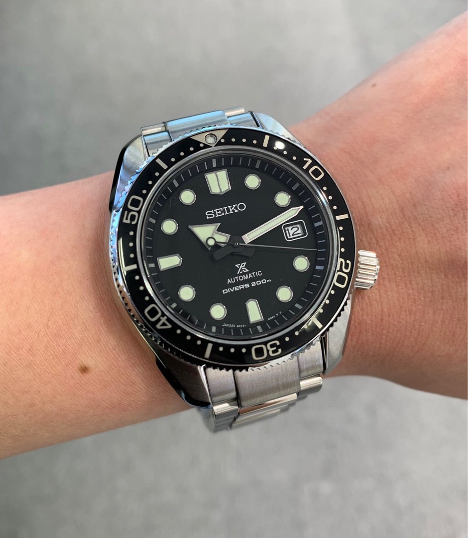 Seiko 精工 Prospex SPB077J1 經典黑面黑圈 海洋系列 自動機械 200米防水 藍寶石玻璃水晶鏡面 潛水款 100%全新 正品正貨 日本制 Made in Japan ...