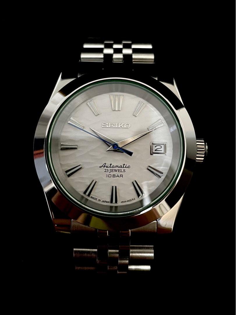 Seiko mod white suit, Men's Fashion, Watches & Accessories, Watches on ...