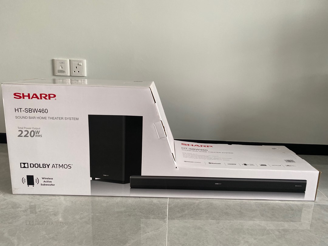 Sharp Sound Bar, Audio, Soundbars, Speakers & Amplifiers on Carousell