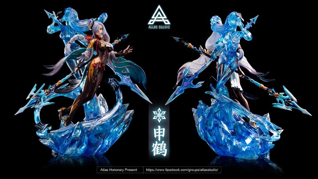 【PO】Shenhe Cryo Avatar GK Figure Atlas Studio Genshin Impact, Hobbies ...