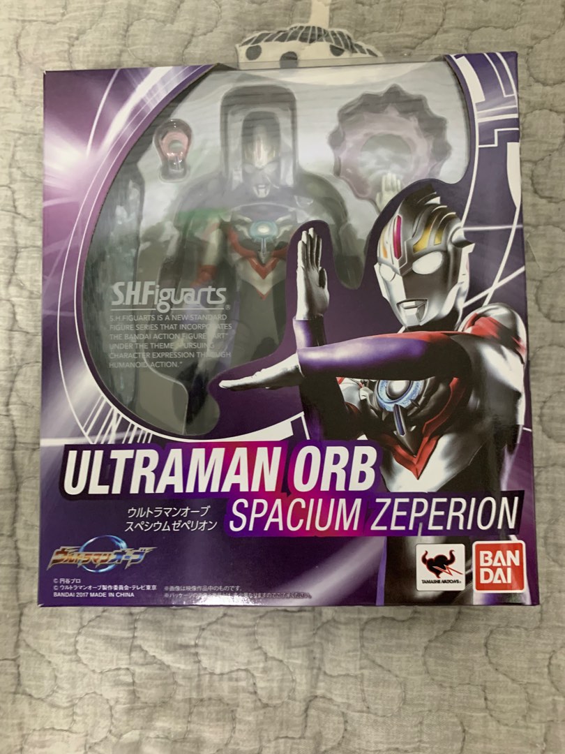 SHF Ultraman ORB 超人Orb Spacium Zeperion重光型態, 興趣及遊戲, 玩具 & 遊戲類 - Carousell
