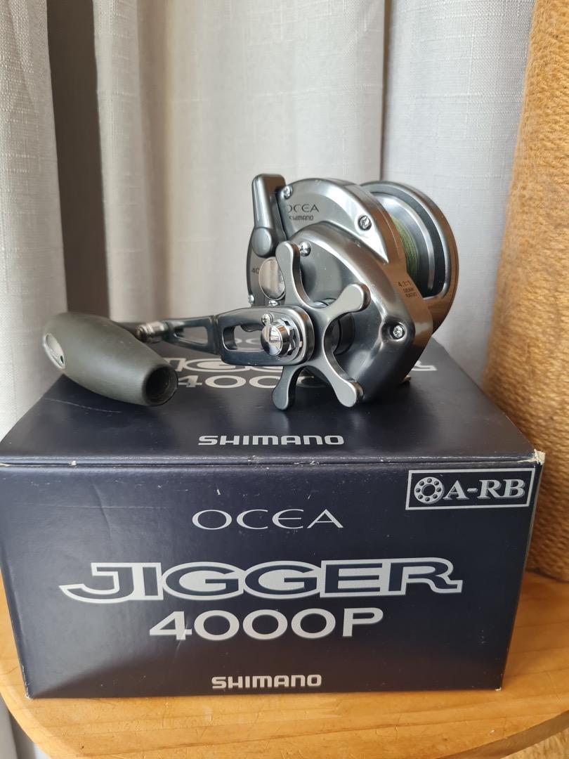 Shimano Ocea Jigger 4000P (Righty), Sports Equipment, Fishing on Carousell