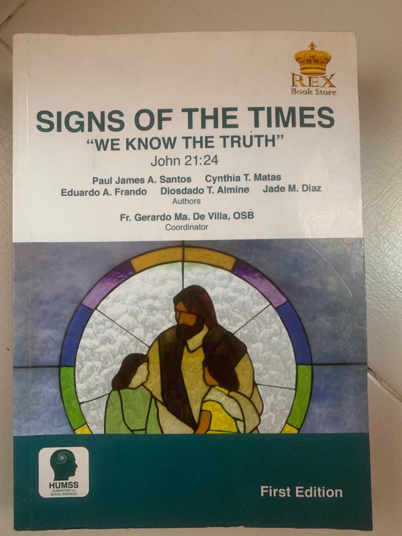 SIGNS OF THE TIMES "WE KNOW THE TRUTH", Hobbies & Toys, Books ...