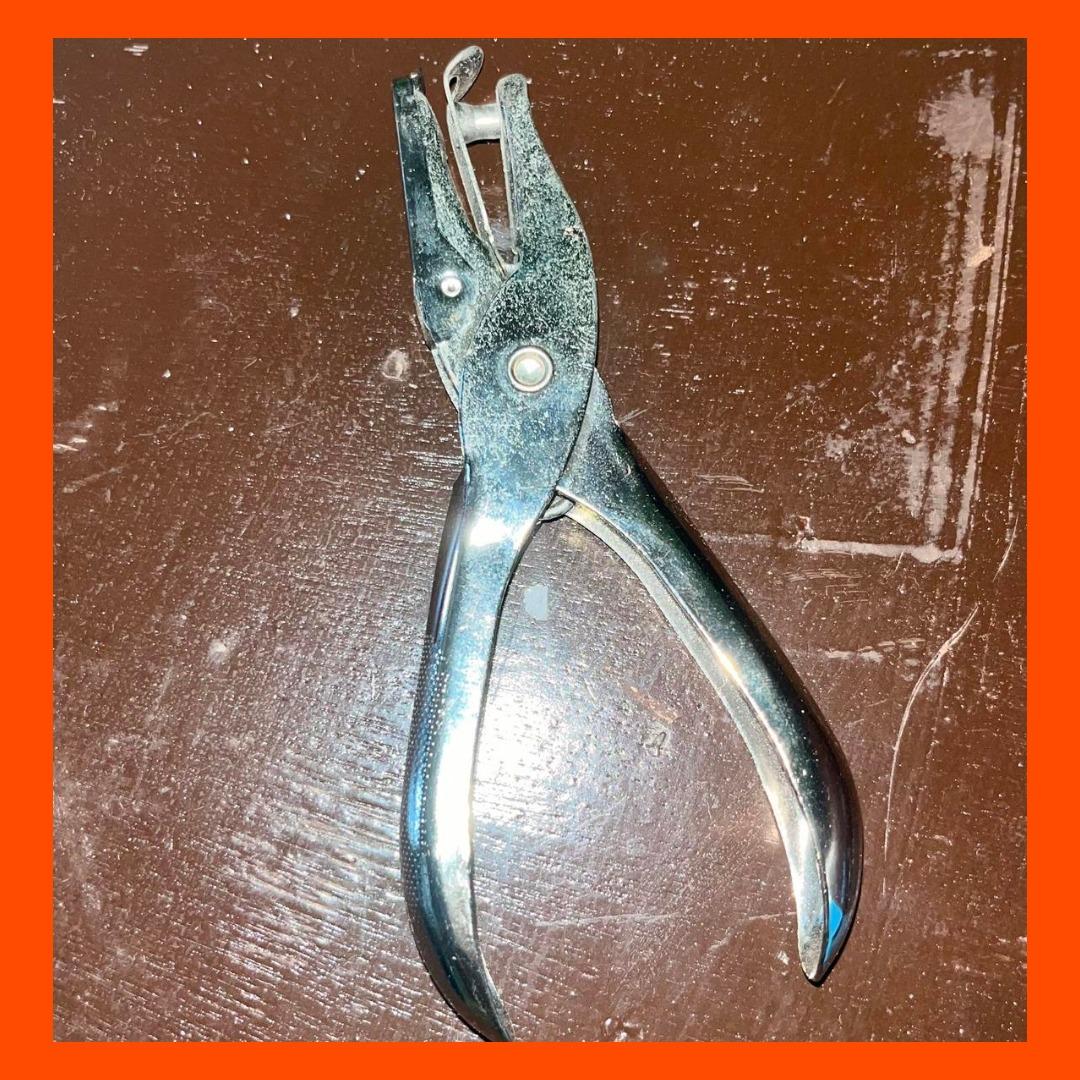 Single Hole Punch/ Ticket Punch (6mm hole/ 3mm hole) SECONDHAND ...