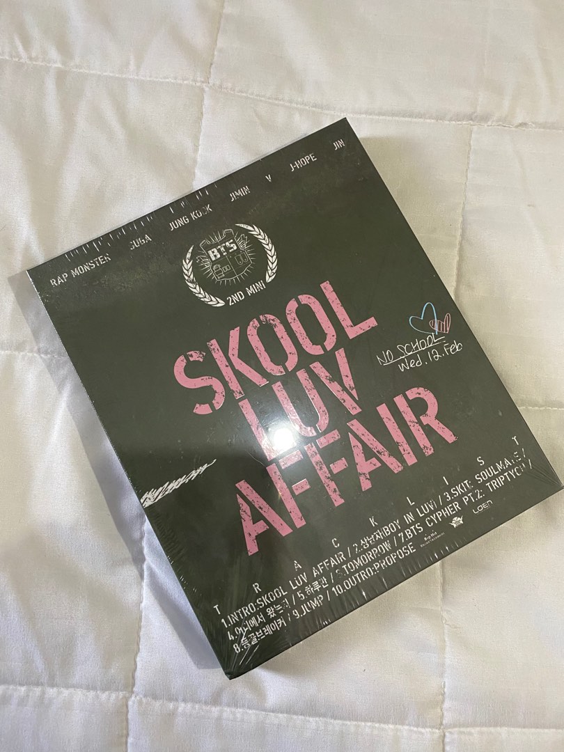Skool Luv Affair BTS Album (Sealed), Hobbies & Toys, Memorabilia ...