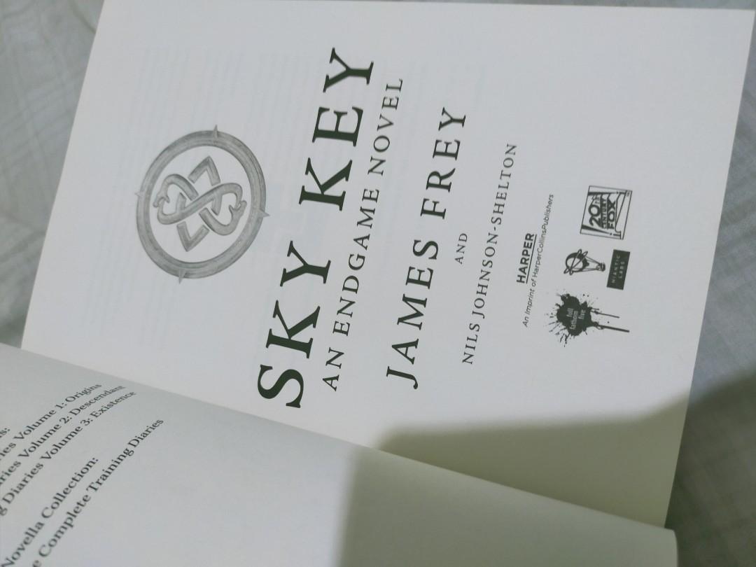 Sky Key and Endgame by James Frey and Nils Johnson-Shelton, Hobbies ...