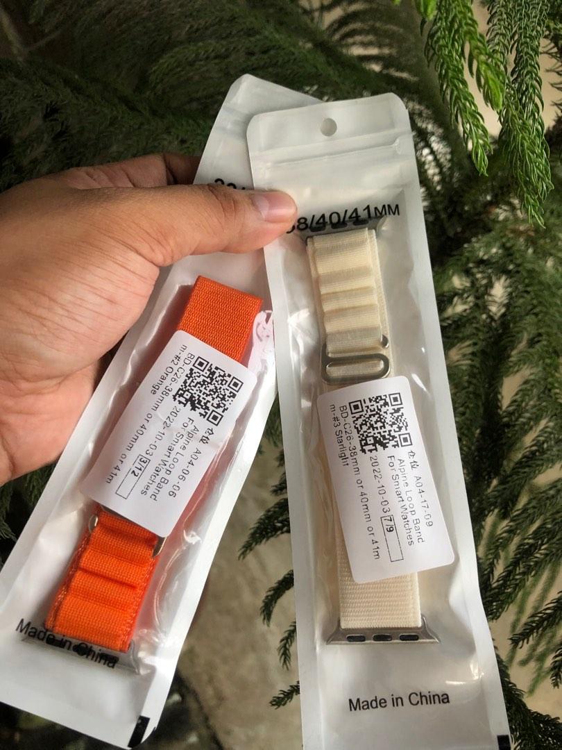 Smart watch loop band 38,40,41 mm Alpine and Starlight, Men's Fashion ...