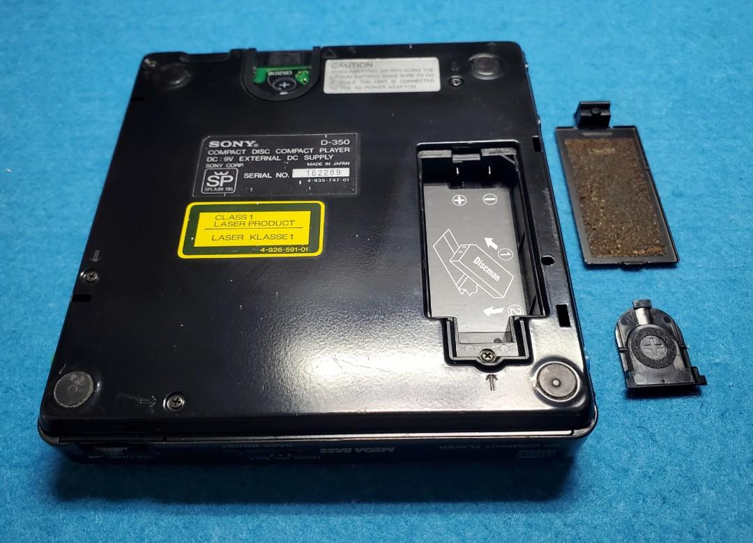 Sony Discman D350 D-35 D-350 D 350 , just been serviced and recapping ...
