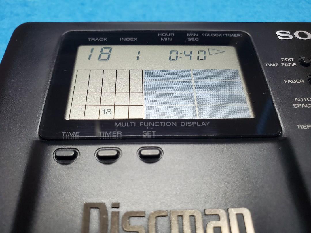 Sony Discman D350 D-35 D-350 D 350 , just been serviced and recapping ...