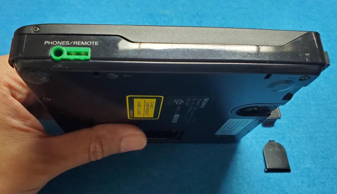 Sony Discman D350 D-35 D-350 D 350 , just been serviced and recapping ...