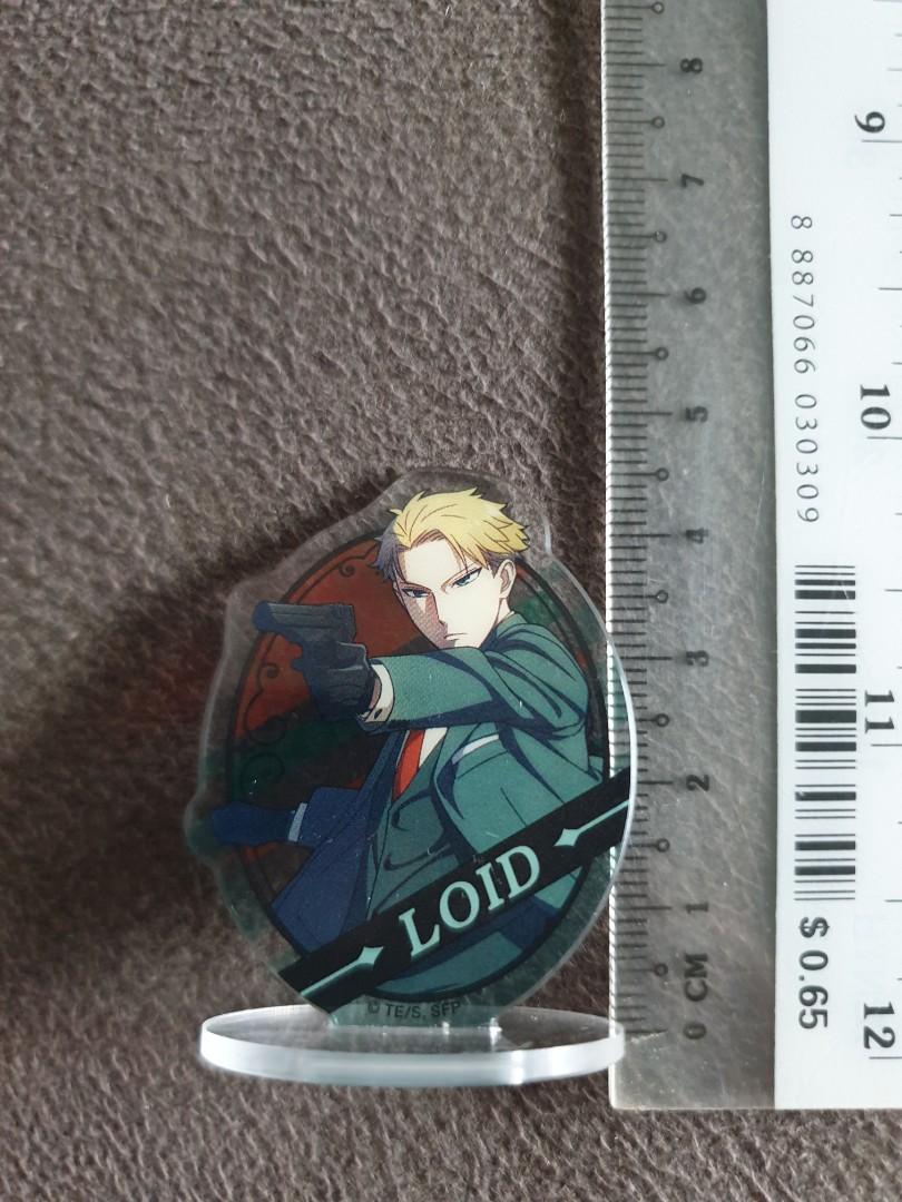 Spy X Family Rare Loid Forger 4.5cm Mini Stand Figure. Nt Anna, Yor ...