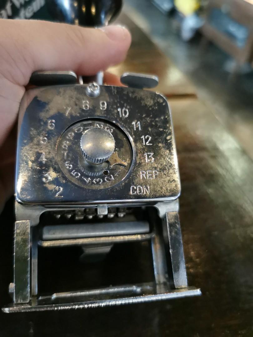 Stationary number stamp NOS, Hobbies & Toys, Memorabilia & Collectibles ...
