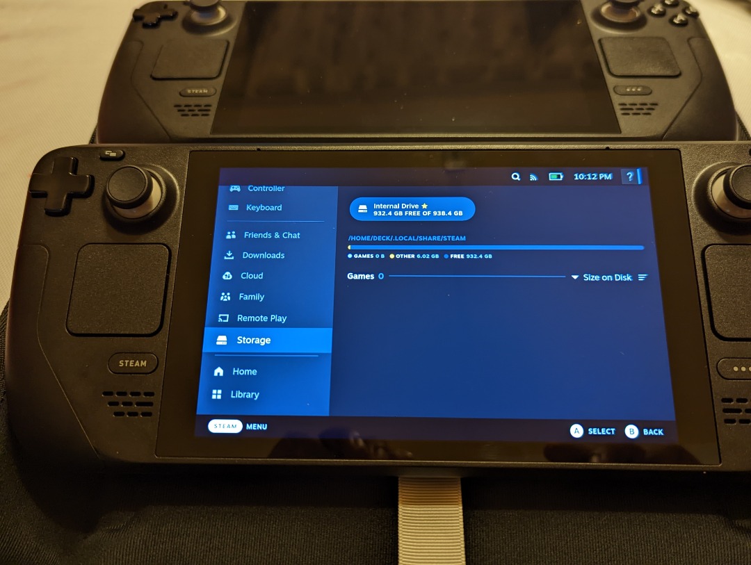 Steam deck 1TB internal storage US Set (upgraded from 64gb), Video ...