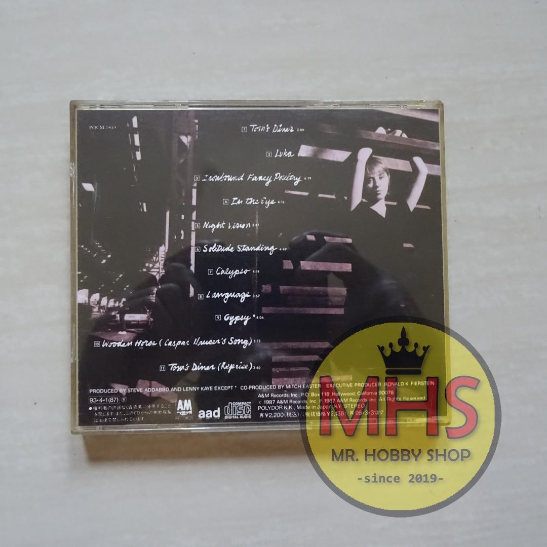 Suzanne Vega Solitude Standing CD (100% Original Copy), Hobbies & Toys ...