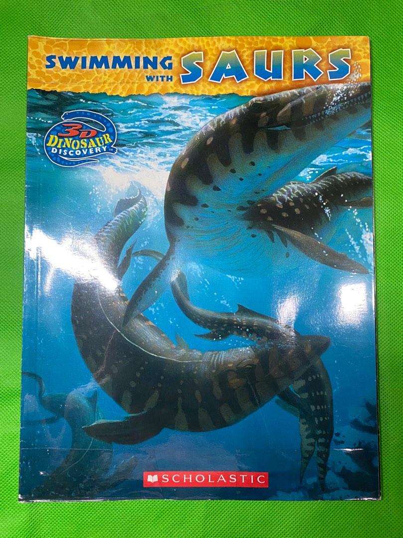 SWIMMING WITH SAURS, Hobbies & Toys, Books & Magazines, Children's ...