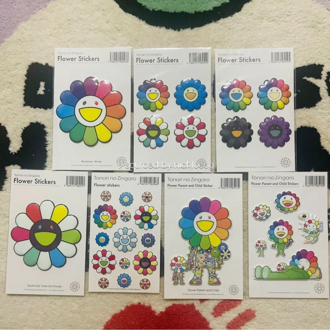 Takashi Murakami Bubble Flower Sticker Hobbies And Toys Memorabilia And Collectibles Stamps