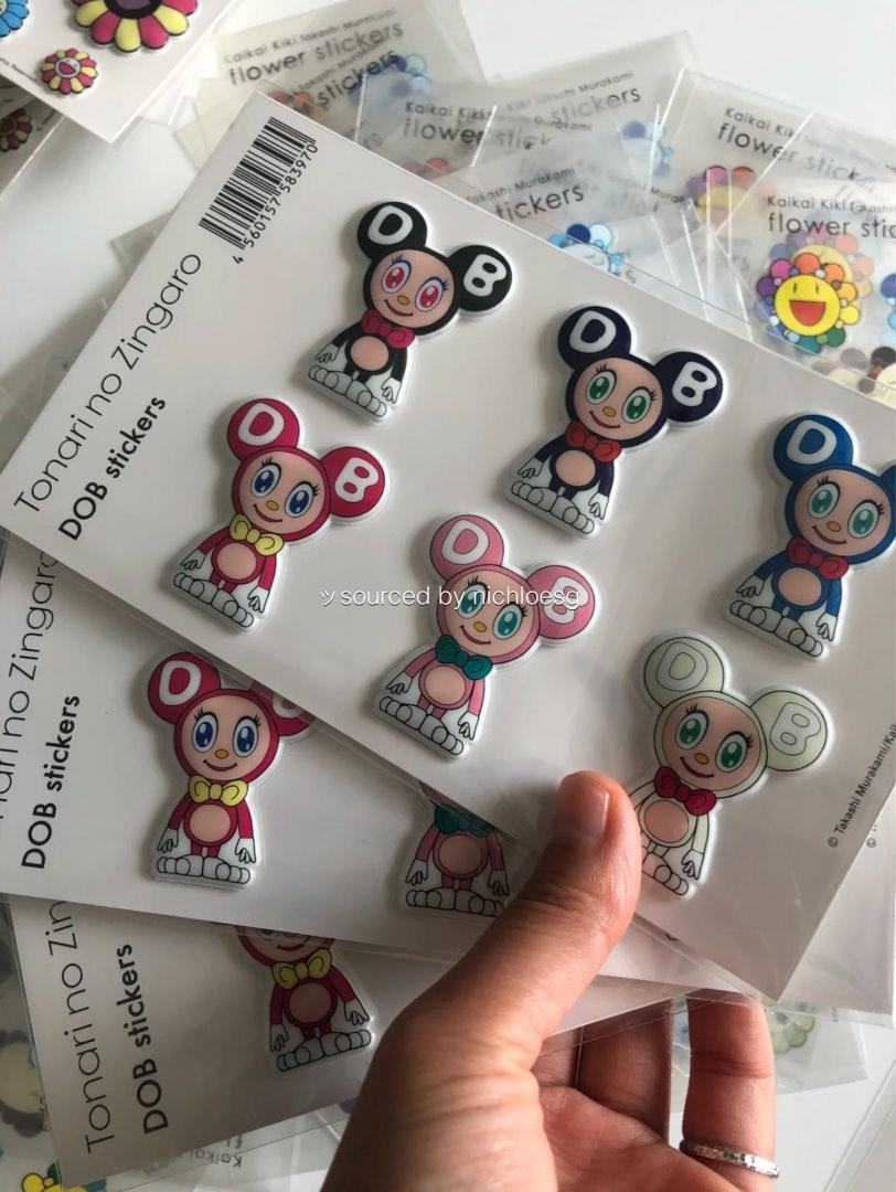 TAKASHI MURAKAMI MR DOB STICKER, Hobbies & Toys, Memorabilia ...