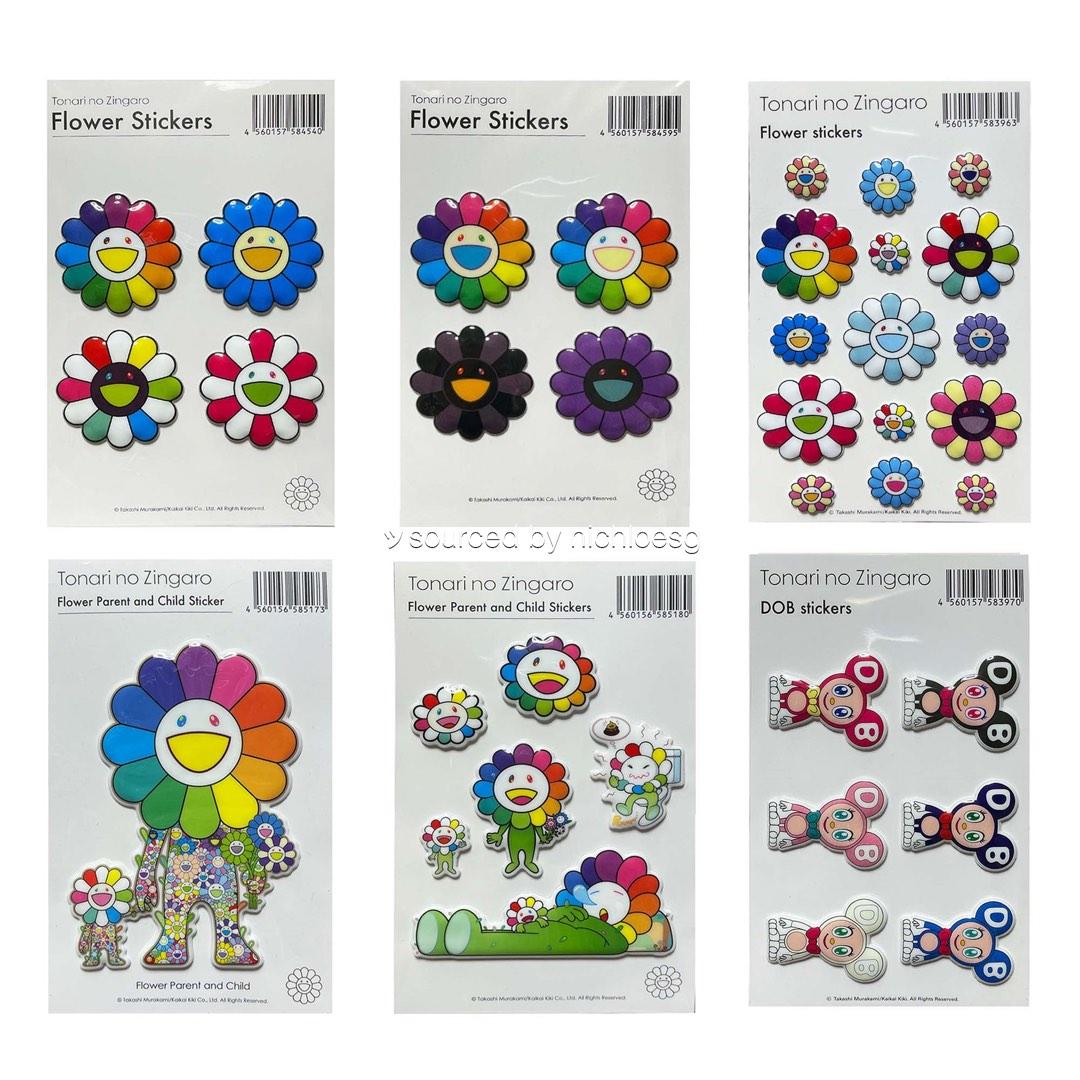 TAKASHI MURAKAMI MR DOB STICKER, Hobbies & Toys, Memorabilia ...