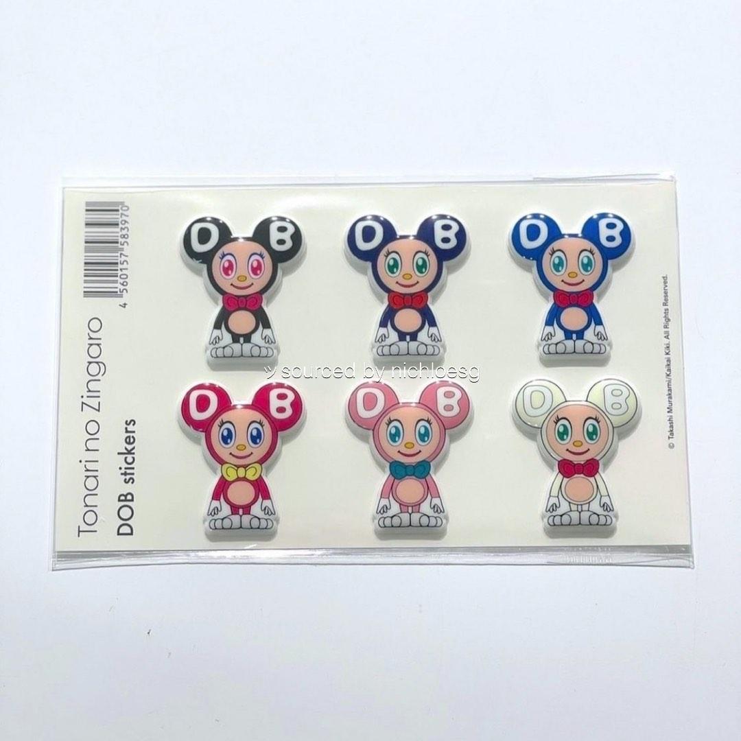 TAKASHI MURAKAMI MR DOB STICKER, Hobbies & Toys, Memorabilia ...