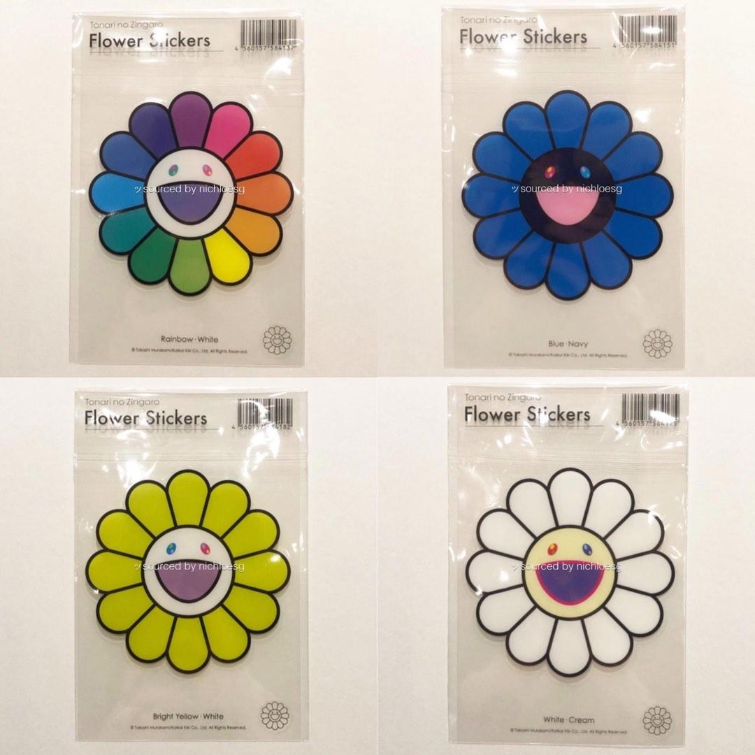 TAKASHI MURAKAMI FLOWER STICKER #3, Hobbies & Toys, Stationery & Craft ...
