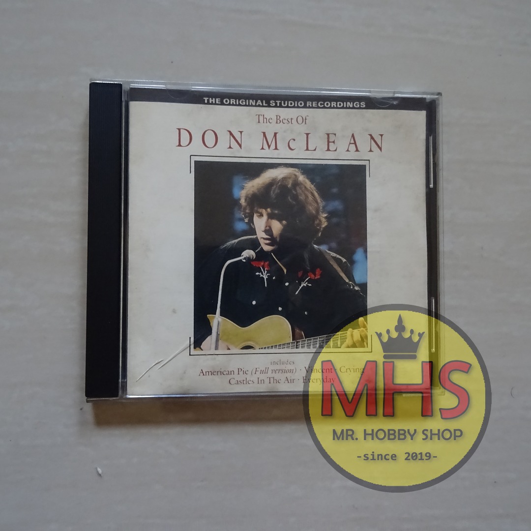 The Best of Don McLean CD (100% Original Copy), Hobbies & Toys, Music ...