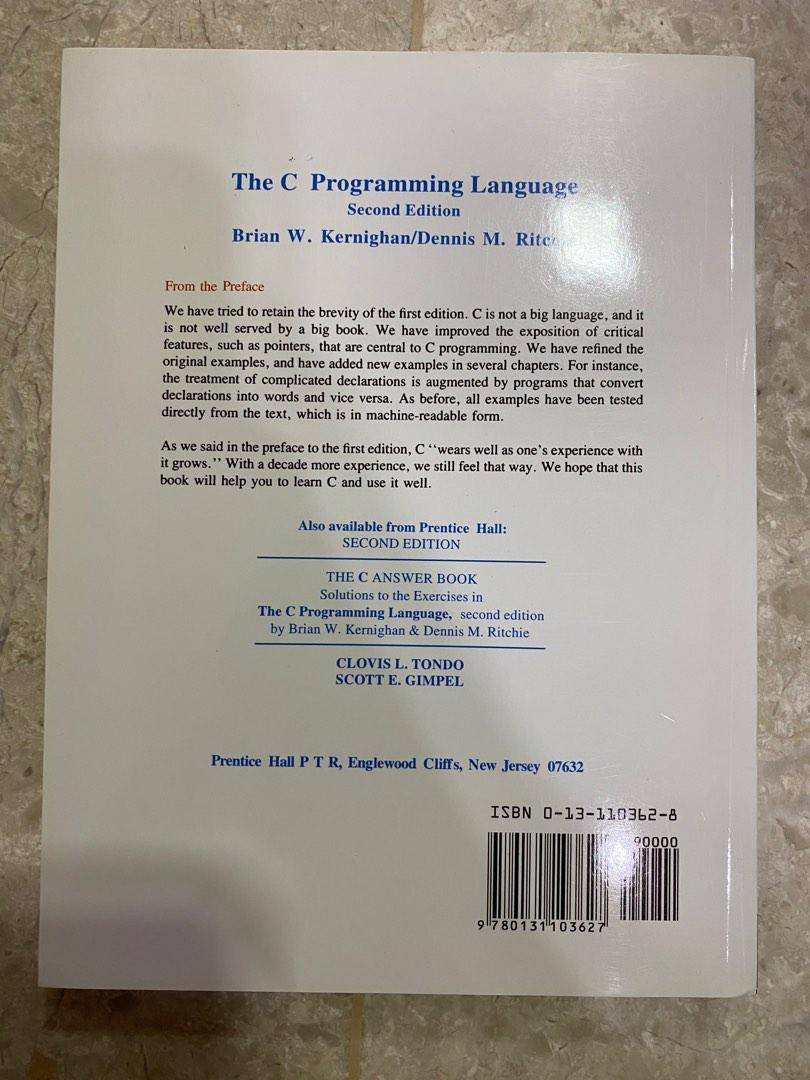 The C Programming Language Brian W Kernighan Hobbies And Toys Books