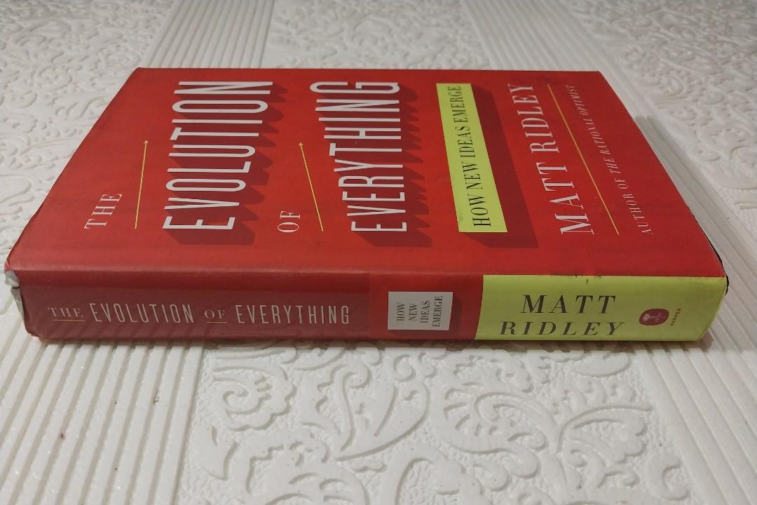 THE EVOLUTION OF EVERYTHING: How New Ideas Emerge [Hardbound], Hobbies ...