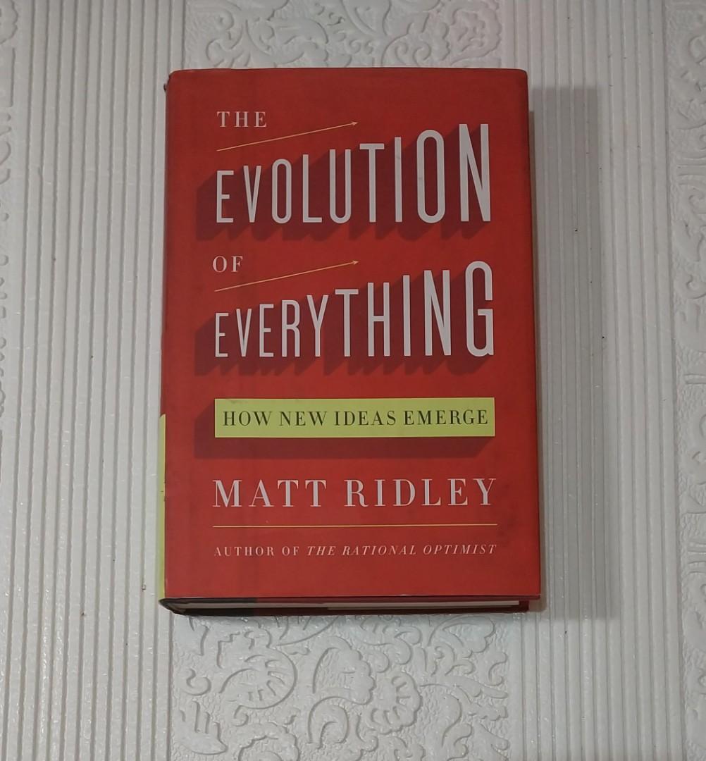 THE EVOLUTION OF EVERYTHING: How New Ideas Emerge [Hardbound], Hobbies ...