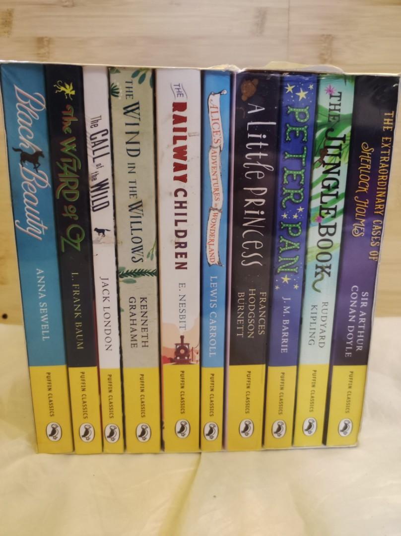 US$90 The Puffin Classics Story Collection 10 Books Set, Hobbies & Toys ...