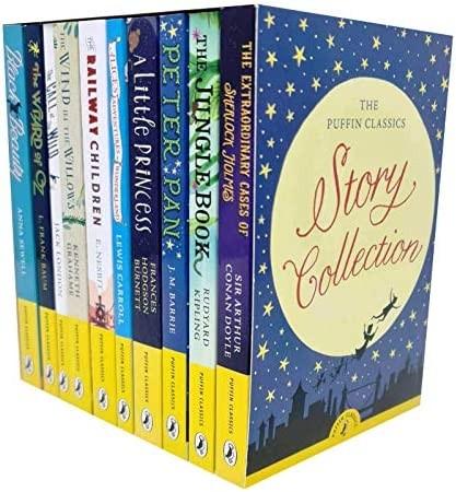 US$90 The Puffin Classics Story Collection 10 Books Set, Hobbies & Toys ...