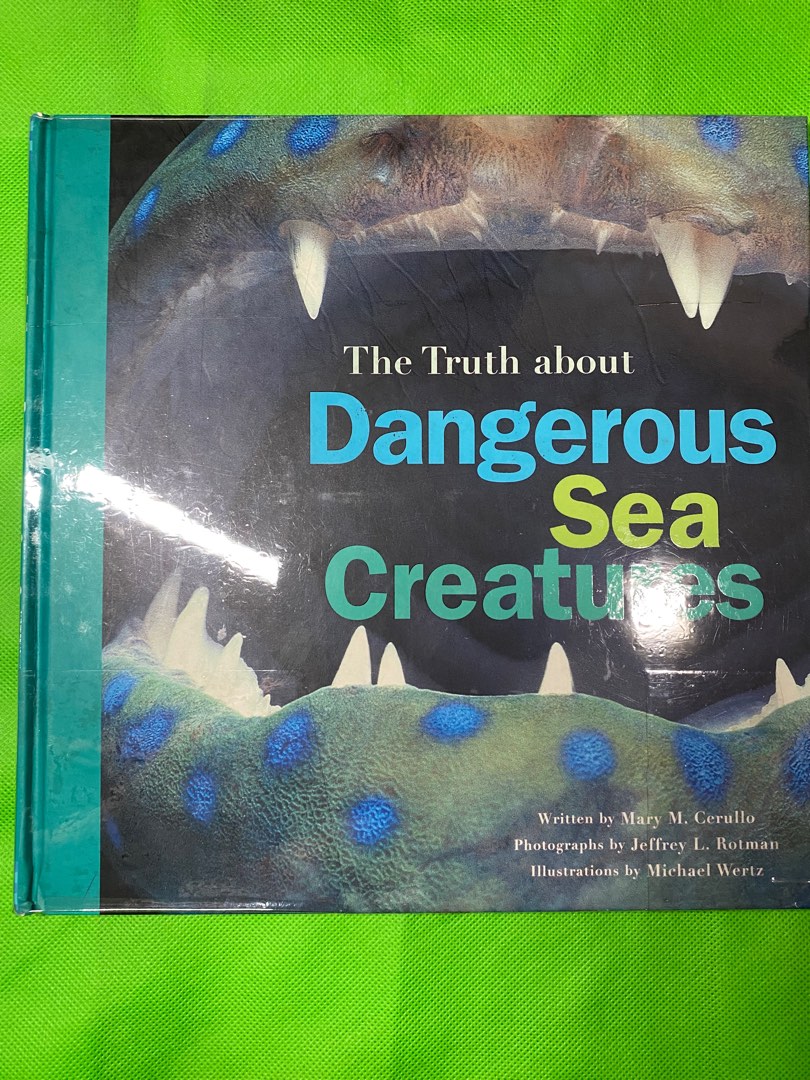 THE TRUTH ABOUT DANGEROUS SEA CREATURES, Hobbies & Toys, Books ...