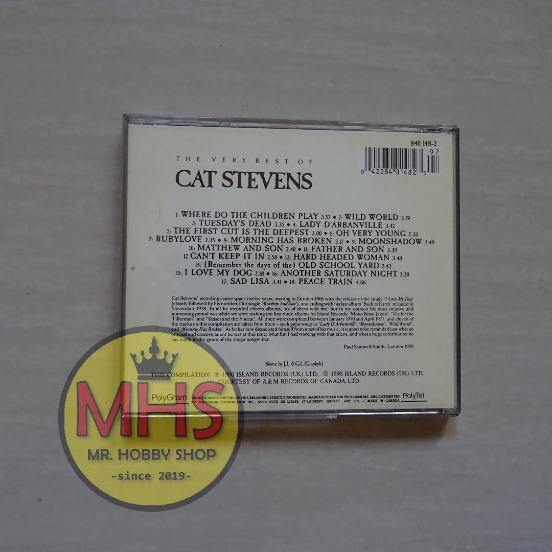 The Very Best of Cat Stevens CD (100% Original Copy), Hobbies & Toys ...