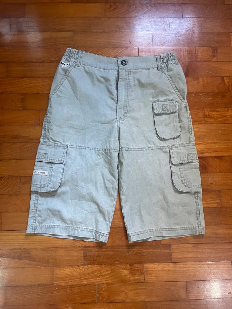 thrifted cargo bermuda pants berms, Women's Fashion, Bottoms, Shorts on ...
