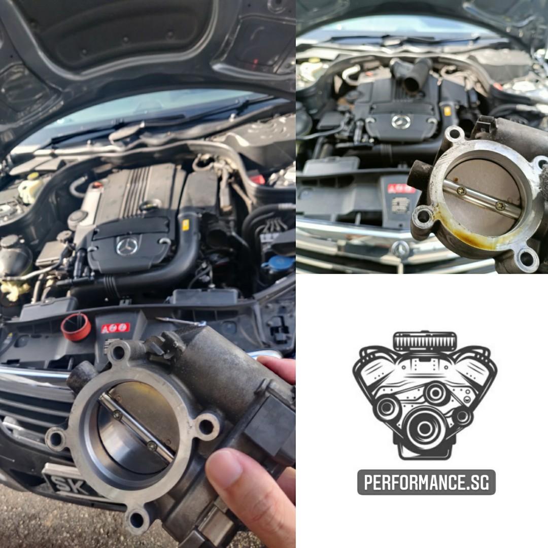 Throttle body porting and polishing w204 w207 w212 x156 x253 w213 w117 ...