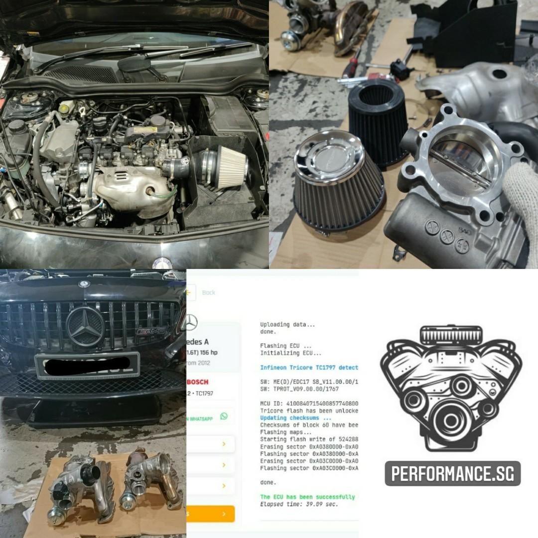 Throttle body porting and polishing w204 w207 w212 x156 x253 w213 w117 ...