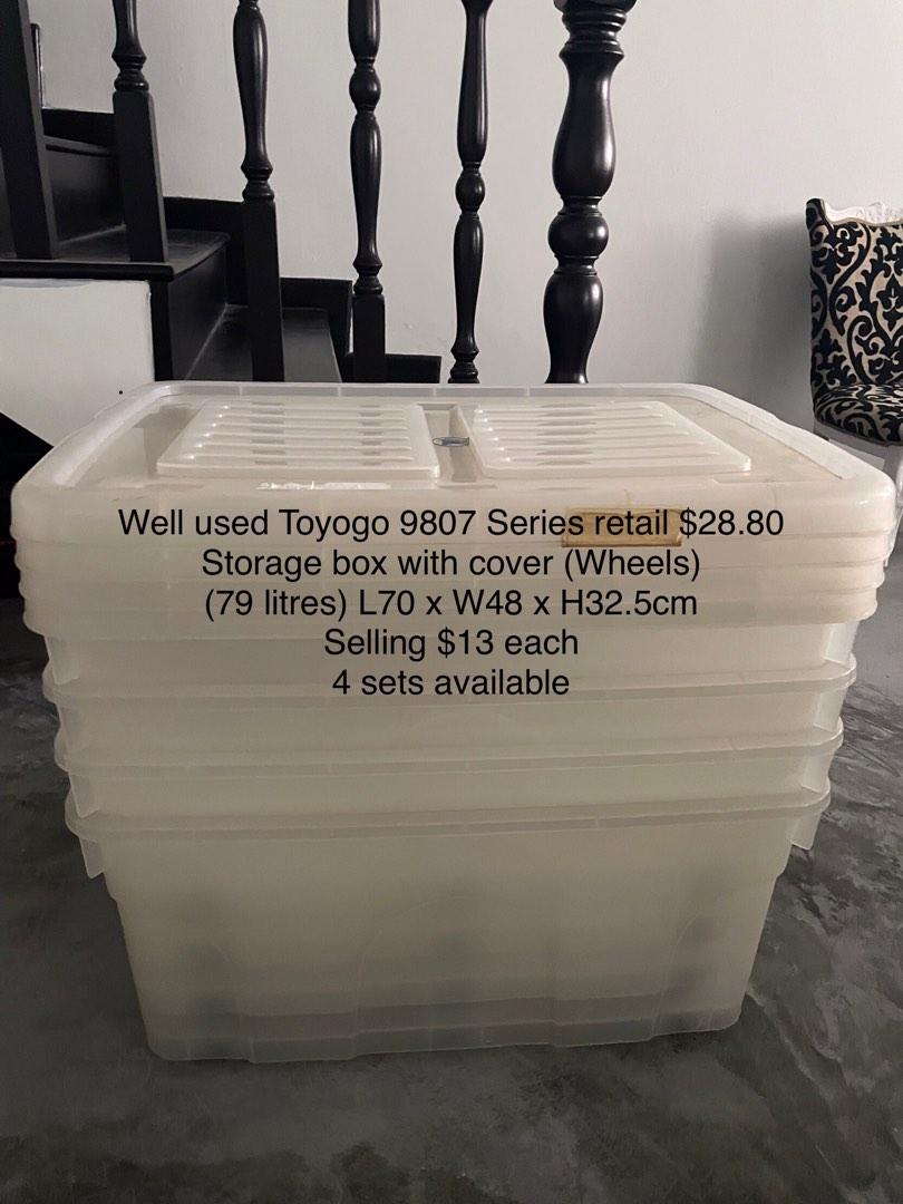 Toyogo Storage Boxes., Furniture & Home Living, Home Improvement ...