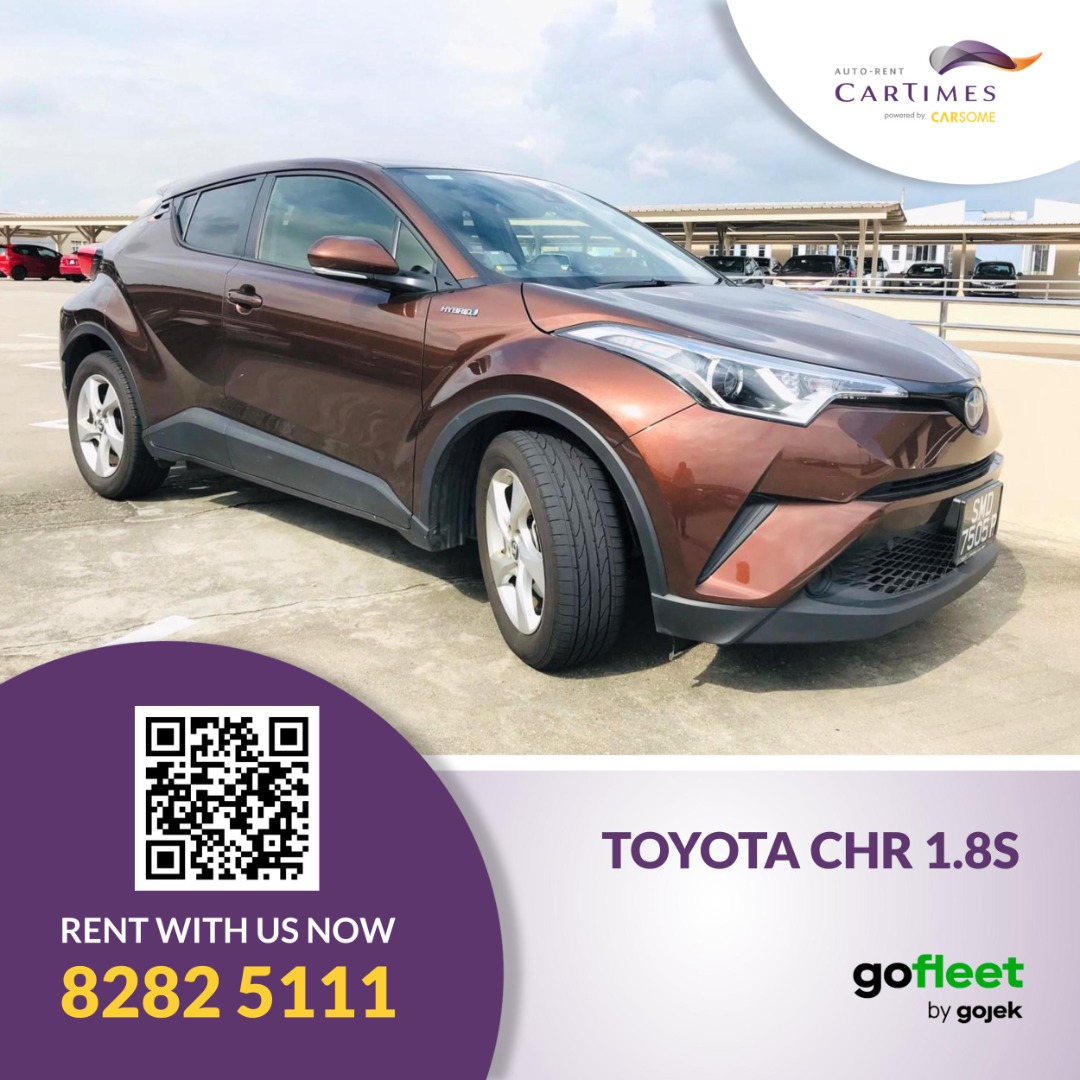 Toyota CHR Hybrid, Cars, Car Rental on Carousell