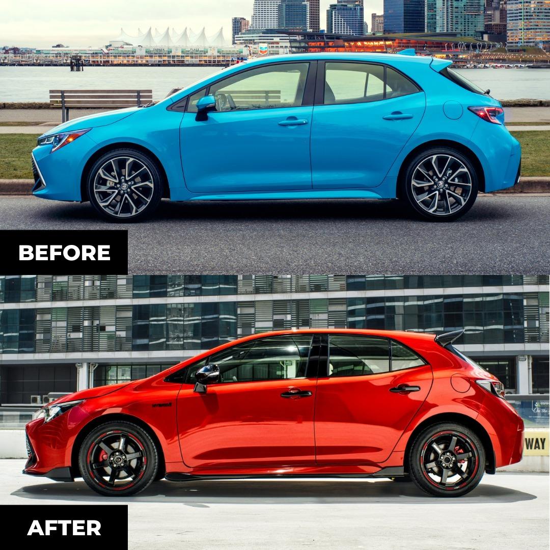 Toyota JDM Corolla (2018) E210 Tom Style Body Kit., Car Accessories ...