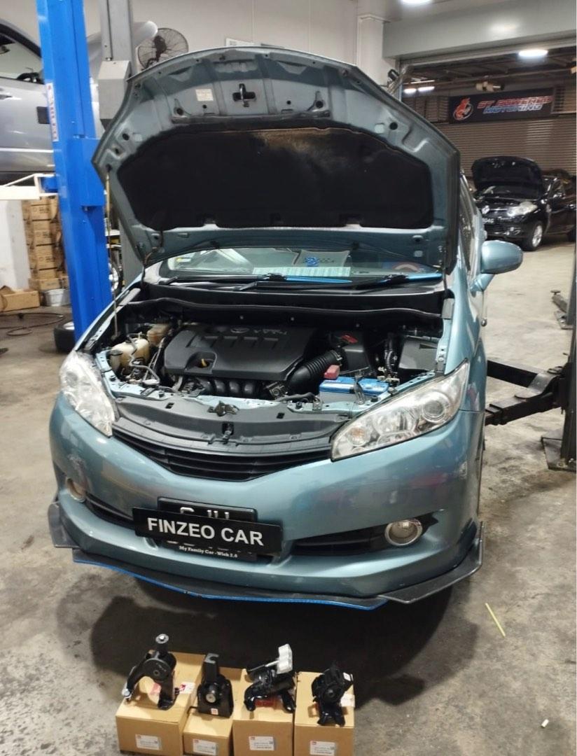 Toyota wish engine mounting ori, Car Accessories, Car Workshops ...
