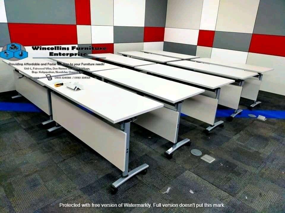 .Training Folding Table with caster.,, Furniture & Home Living, Office ...