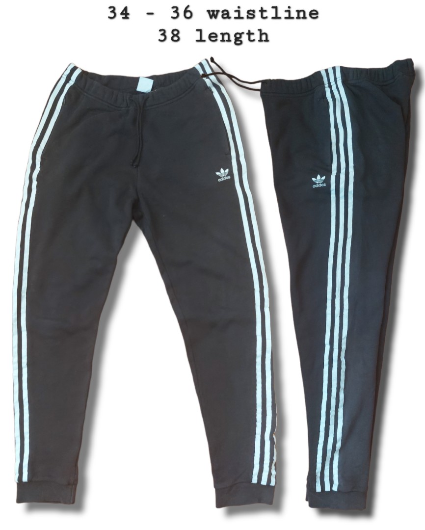 Trefoil 3 lines, Men's Fashion, Bottoms, Joggers on Carousell